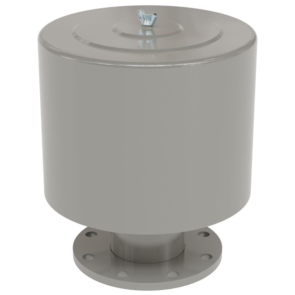 F-245P-DN100 DN100" Inlet Filter Silencer – Solberg