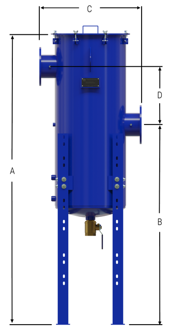 TKO-F1800W5-800F 8" Liquid Knockout Tank – Solberg